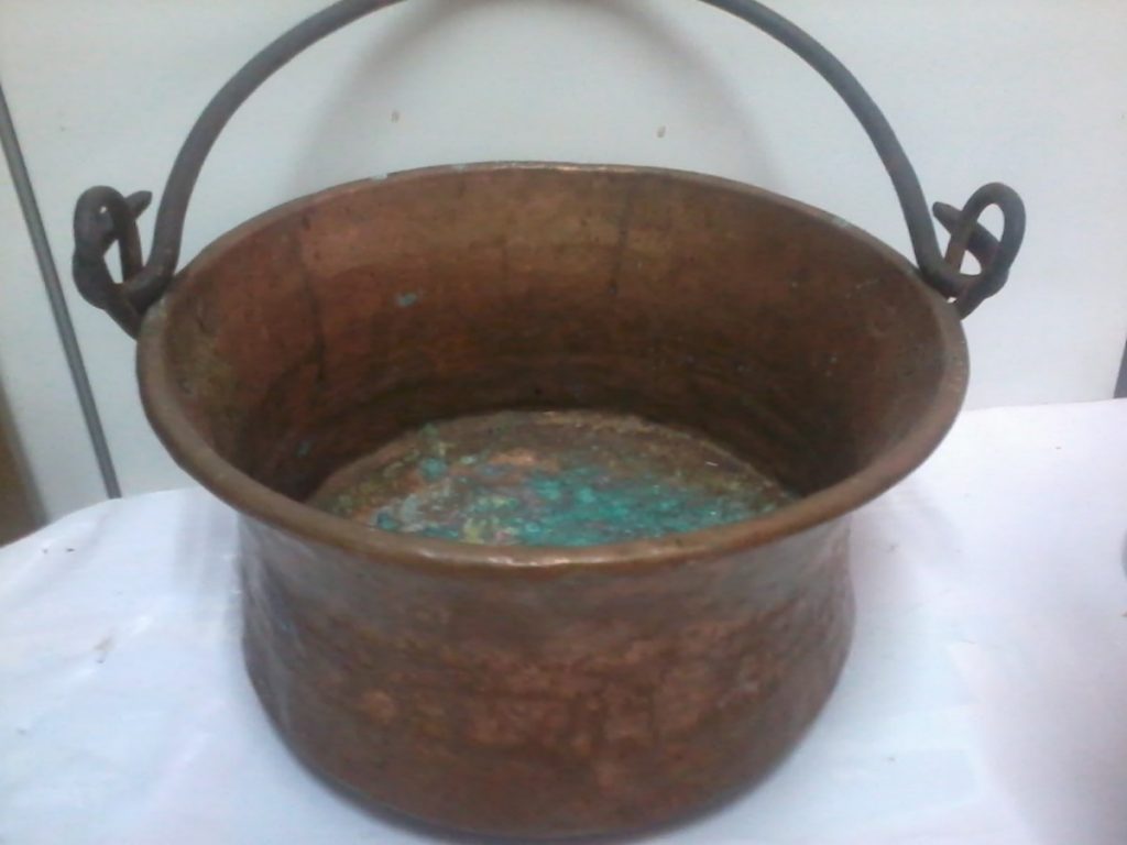 Azinhavre ou zinabre (dicionário) | Mercado Negro Antiguidades